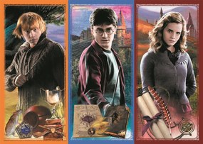 TREFL PUZZLE Harry Potter Ve světě magie a kouzel 48x34cm 200 dílků skládačka tr13277