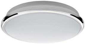 Sapho SILVER stropní LED svítidlo pr.28cm, 10W, 230V, studená bílá, chrom AU463