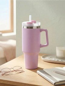 Sinsay - Termohrnek s uchem - pastelová růžová