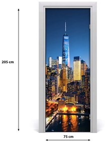 Fototapeta samolepící na dveře New York město 75x205 cm