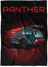 Deka Panther červený (Podšití beránkem: NE)