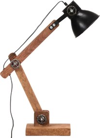 Industriální stolní lampa černá kulatá 58 x 18 x 90 cm E27 320553