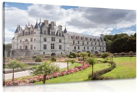Obráz zámek Chenonceau - 90x60 cm