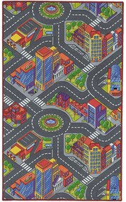 Koberce Breno Kusový koberec BIG CITY  97, Vícebarevné, 100 x 165 cm
