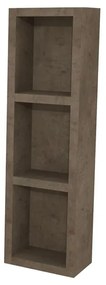 Mereo Aira, koupelnová skříňka 20 cm, horní, policová, Multidecor, Beton Chicago tm šedý CN796SBCS2