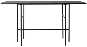 OnaDnes -20% Audo CPH Černý dubový barový stůl AUDO SNAREGADE 200 x 90 cm