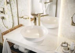 Hansgrohe AddStoris, jednoduchý háček, kartáčovaný bronz, HAN-41742140
