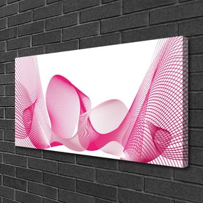 Obraz na plátně Abstrakce Čáry Vlny Umění 125x50 cm