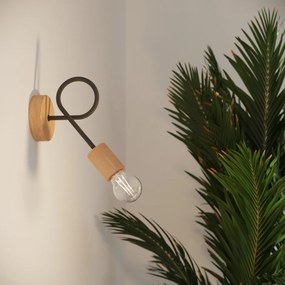 Sollux Lighting Lustr EMBER 5 černý