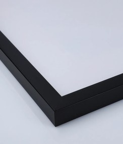Dřevěný rám Lothbrok  - černá A4 (21 x 29,7 cm)