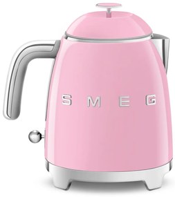 Růžová rychlovarná konvice z nerezové oceli 800 ml Retro Style – SMEG