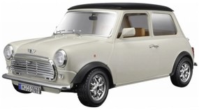 Kovový model bburago mini cooper (1969) beige