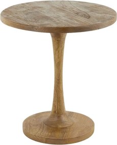 Kulatý dřevěný bistro stolek Bicaba - Ø50*55 cm