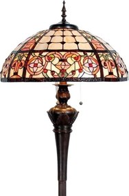 Stojací lampa Tiffany - Ø 56*165 cm 3x E27 / Max 60W