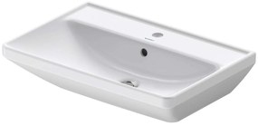 Duravit D-Neo - Umyvadlo 65x44 cm, 1 otvor pro baterii, bílá 2366650000