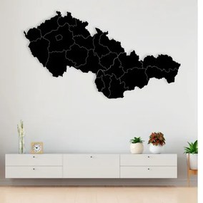 Puzzle mapa České a Slovenské republiky, Československo | SENTOP HDF-M011