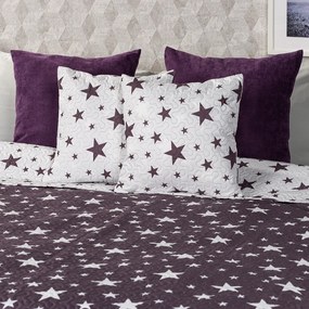 4Home Přehoz na postel Stars, 220 x 240 cm, 2 ks 40 x 40 cm