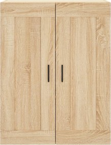 Skříň highboard dub sonoma 69,5 x 34 x 180 cm kompozitní dřevo 3199700