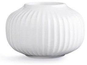 Bílý porcelánový svícen na čajové svíčky Kähler Design Hammershoi, ⌀ 10 cm