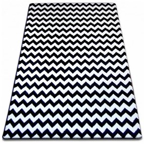 Kusový koberec Nero černobílý 280x370cm