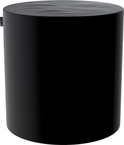 Sedák Barrel- válec pevný barva černá látka lesklé, sametová