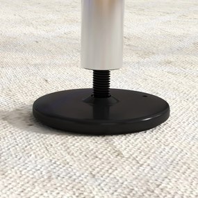 HOMCOM Dětský cvičební kladina s kruhy, nastavitelná výška, skládací, protiskluzová, ocelový rám, 148x105x88-128 cm, růžová