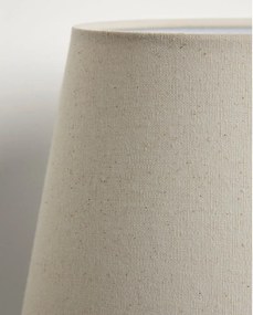 Zelená/slonovinová keramická stolní lampa (výška 45,5 cm) Odra – Kave Home