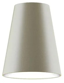RENDL R11591 CONNY Stínidla a doplňky, podstavce, stojany, závěsy, stolní/stojanová stínidla Monaco holubí šeď/stříbrné PVC
