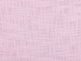 Bavlněný polštář se střapci 45 x 45 cm růžový LYNCHIS Beliani