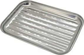 Cattara Grilovací tácek nerez 34 x 24 cm / doprodej