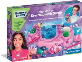 Kreativní laboratoř Clementoni 50398 Dekorativní krystaly