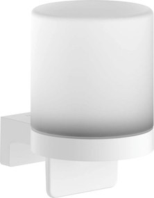 Hansgrohe AddStoris S - Dávkovač mýdla s držákem, matné sklo/matná bílá 41765700
