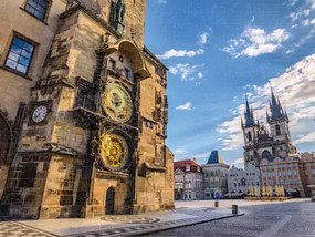 PRIME 3D Puzzle Staroměstský orloj Praha 3D / 500 dílků / 61 × 46 cm