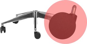 MERCURY Kancelářská židle WORKEASE - černá látka