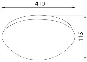 LED svítidlo McLED Cala 32D 32W IP44 4000K neutrální bílá, s pohybovým čidlem ML-411.220.32.0