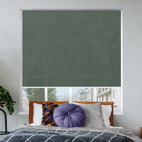 FOA Látková roleta, STANDARD, Tmavě zelená, LE 118 , 48 x 240 cm