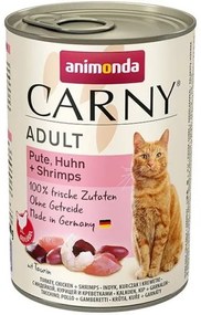 Animonda Carny cat konz. - krůta, kuře + ráčci Varianta: 400 g