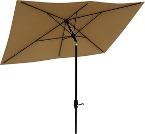Zahradní slunečník Outsunny 3x2 m s kovovým sloupem a ochranným UV 50+, ideální pro terasu a zahradu | Aosom