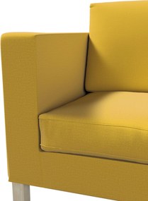Potah na pohovku IKEA  Karlanda 2-místná, krátký barva žlutá látka sametová