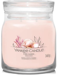 Yankee Candle – Signature svíčka Pink Sands (Růžové písky) Velikost: střední 368 g