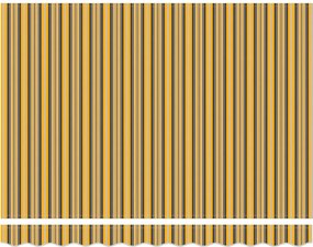 Stahovací markýza Vícebarevný 350 x 250 cm 3330311
