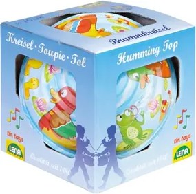 Plechová káča s kačenkami 16 cm / Hračka / Mechanická, bez baterií / o