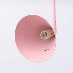 Sollux Lighting Nástěnné svítidlo NOX 2 růžové s vypínačem