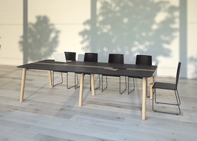 NARBUTAS - Jednací stůl NOVA WOOD HPL 180x120 cm