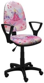 Dětská otočná židle BRENDA - PINK