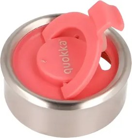 QUOKKA Termohrnek se sítkem Boost 400 ml Exotic Pink / Nerezová ocel /
