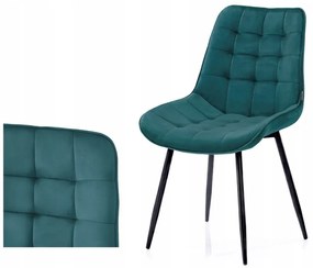 Čalouněná židle,53x43x85,více barev Barva: Zelená