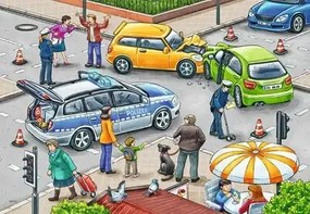 Ravensburger Záchranné složky v akci - 2x12 dílků / od 3 let