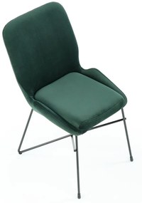 Jídelní židle K454 (Tmavě zelená)