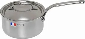 De Buyer Affinity Kastrol s pokličkou 18 cm / 2.5 l / nerezová ocel